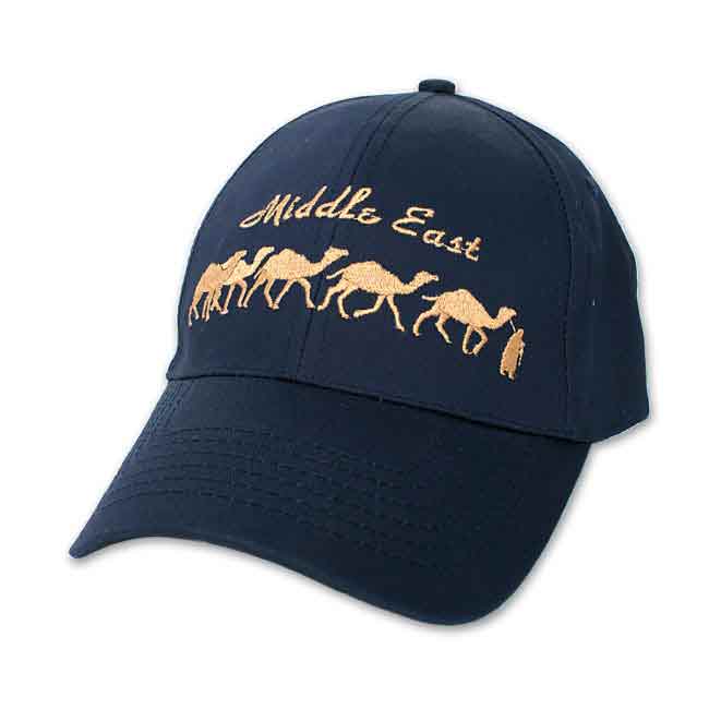 Middle East Hat with Convoy of Camels.