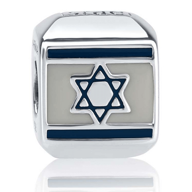 Israel Flag Bracelet Charms