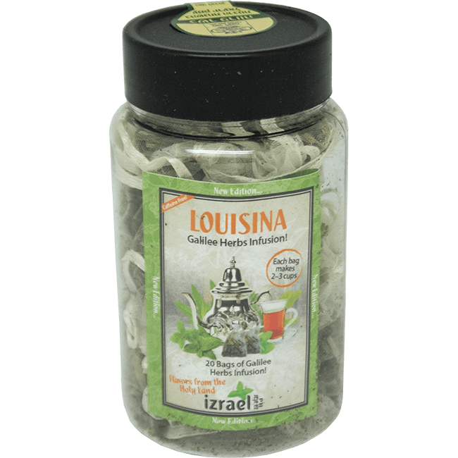"Louisina" Galilee Herbal Infusion Tea (Lemon Verbena & Mint Tea)