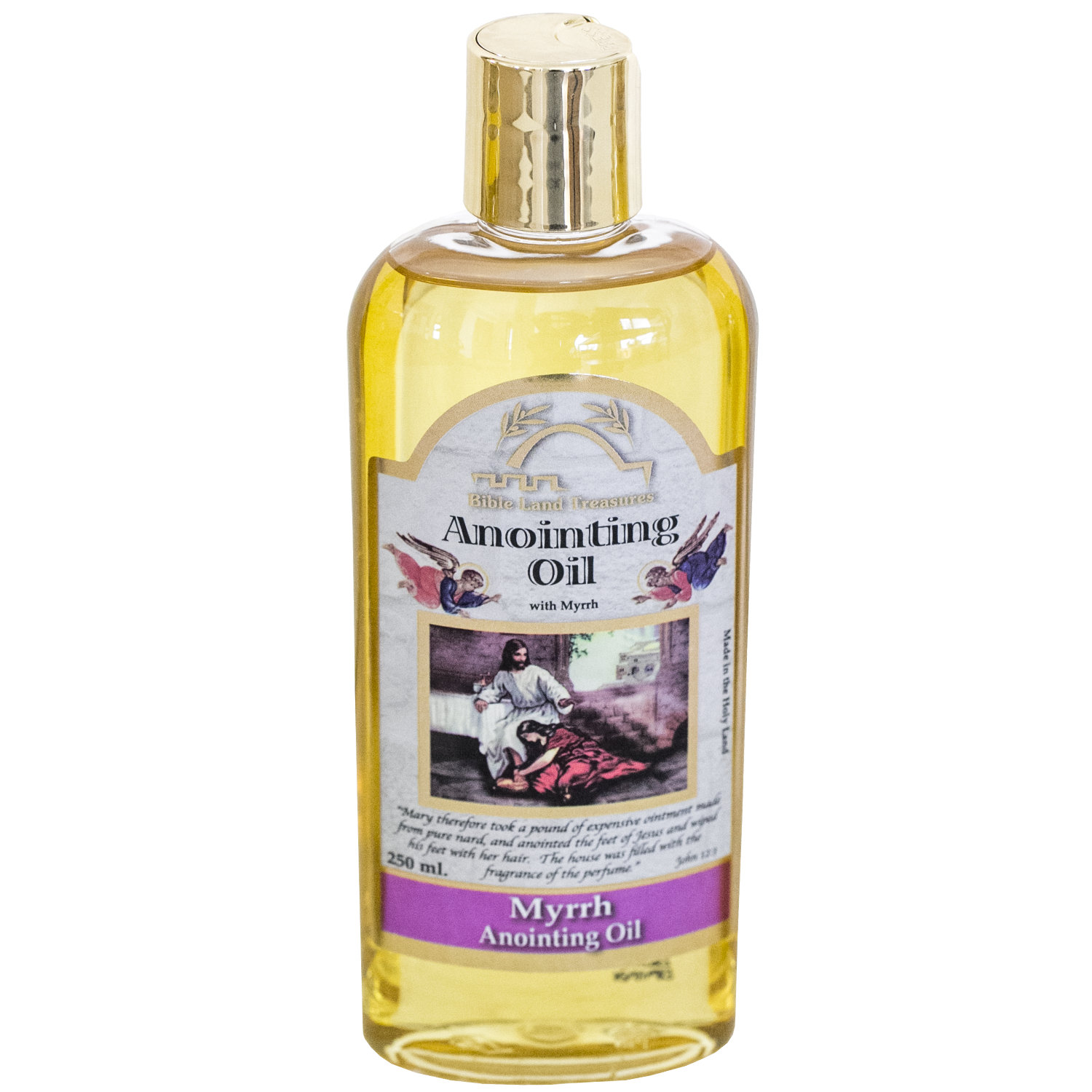 Anointing Oil from the Holy Land - JesusBoat.com