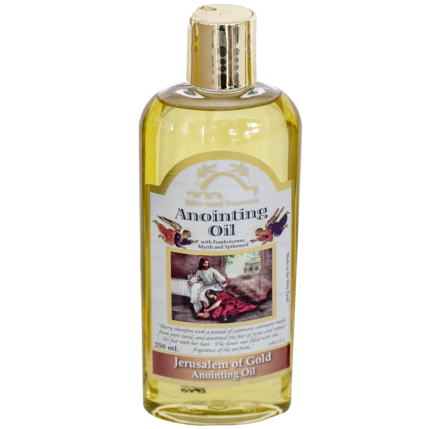 Anointing Oil from the Holy Land - JesusBoat.com