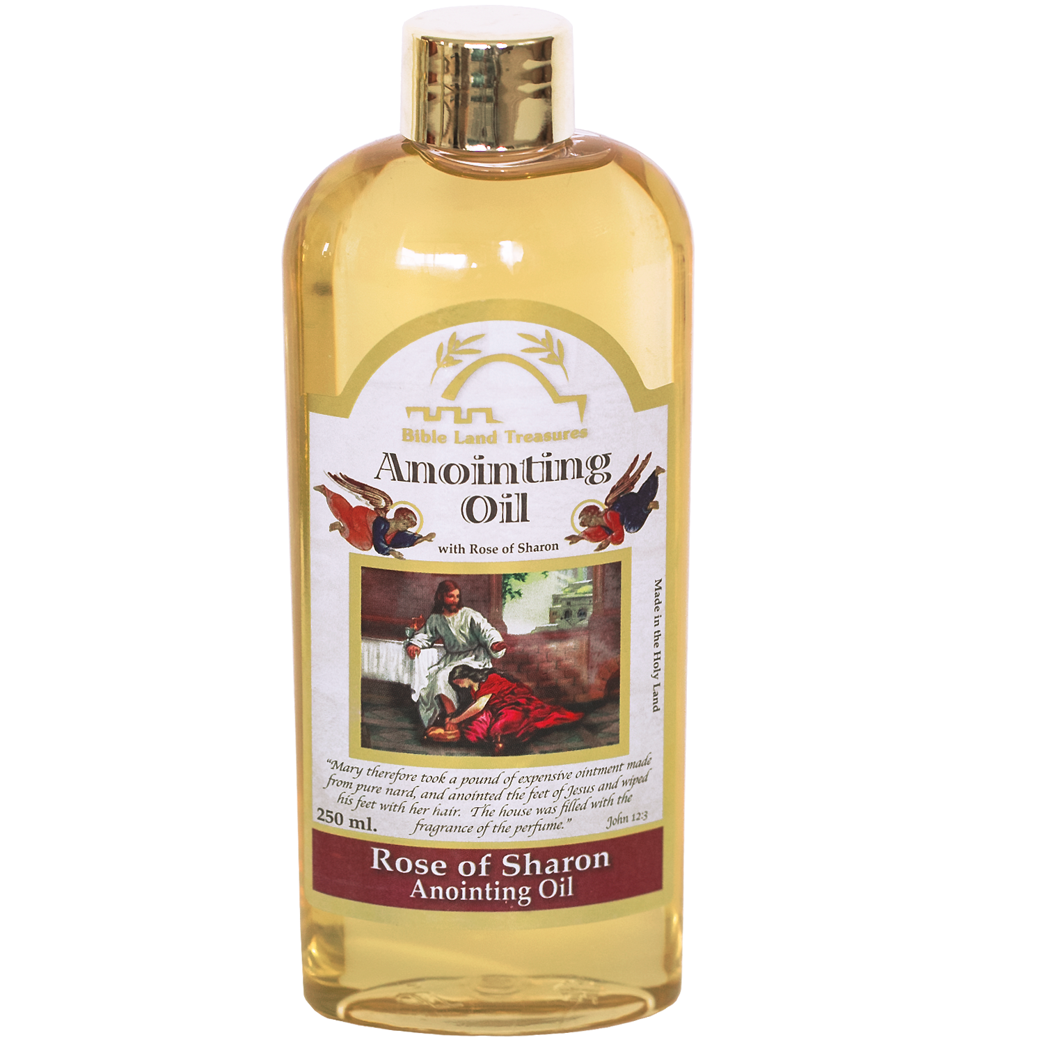 Anointing Oil from the Holy Land - JesusBoat.com