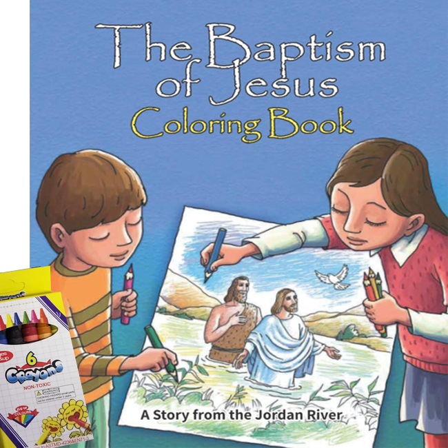 The Baptism of Jesus Coloring Book